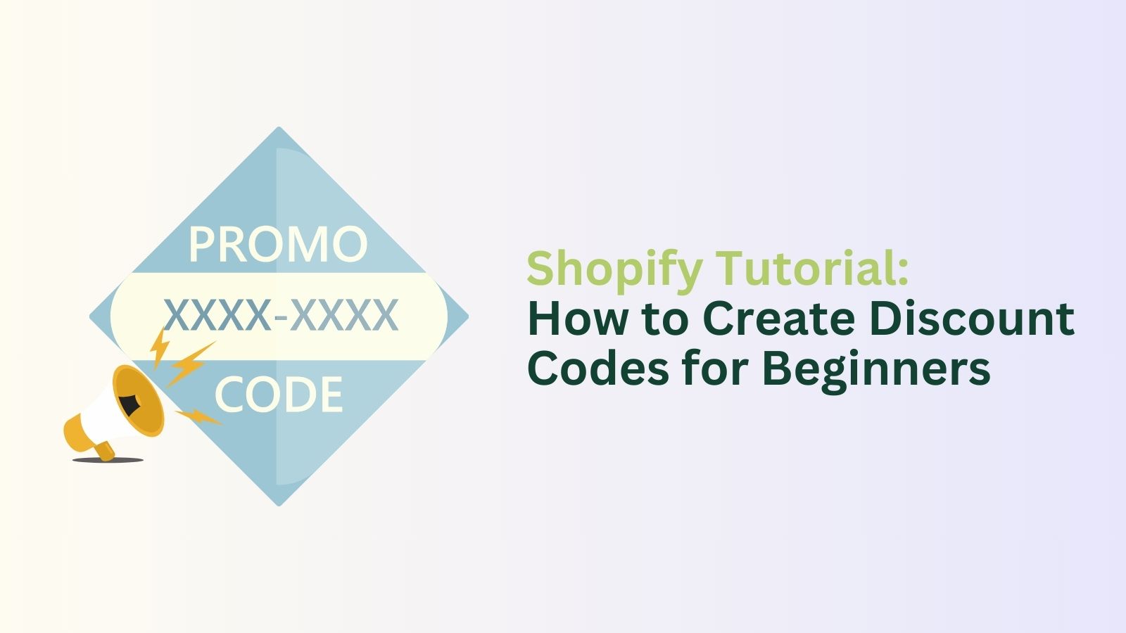 Shopify Tutorial: How to Create Discount Codes for Beginners