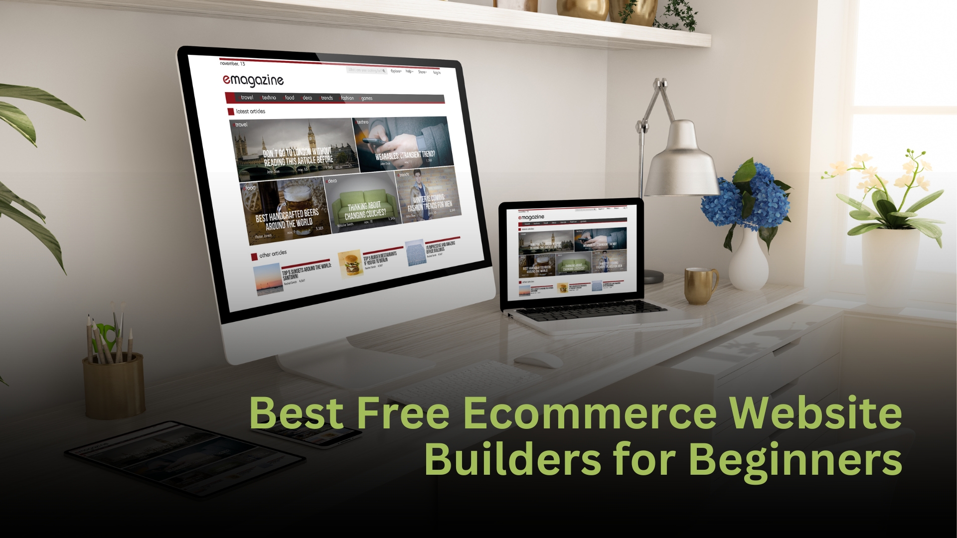 Best Free Ecommerce Website Builders for Beginners in 2025 (No Coding ...